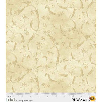 Bella Wide 2: Bella Suede Wide Back Scroll Cream (108" wide) -- P&B ...