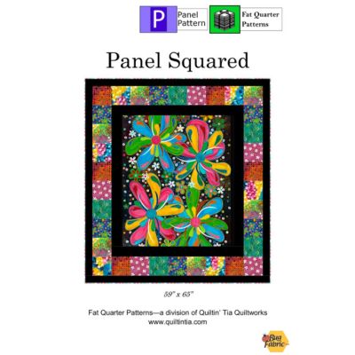 Pattern: Panel Squared Quilt Pattern - by Quiltin' Tia Quiltworks wqt084