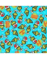 Dr. Seuss How the Grinch Stole Christmas: Grinch Mischief Quilt Kit ...