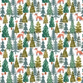 Baby, It's Cold Outside: Fox Forest - Dear Stella Designs Stella ...