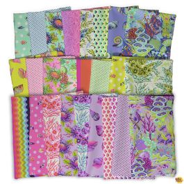 Floral Reef by Tula Pink: Half Yard Bundle (25 half yard cuts full ...