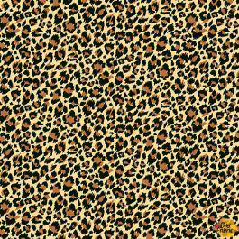 ABC: Leopard Print -- Makower UK tp-2403v