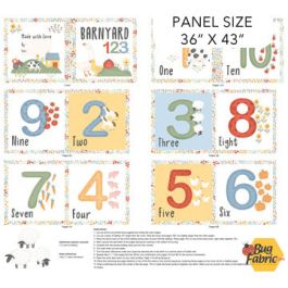 Quack Quack Moo: Farm Book Panel (1 yard) - Northcott Fabrics dp27813 ...